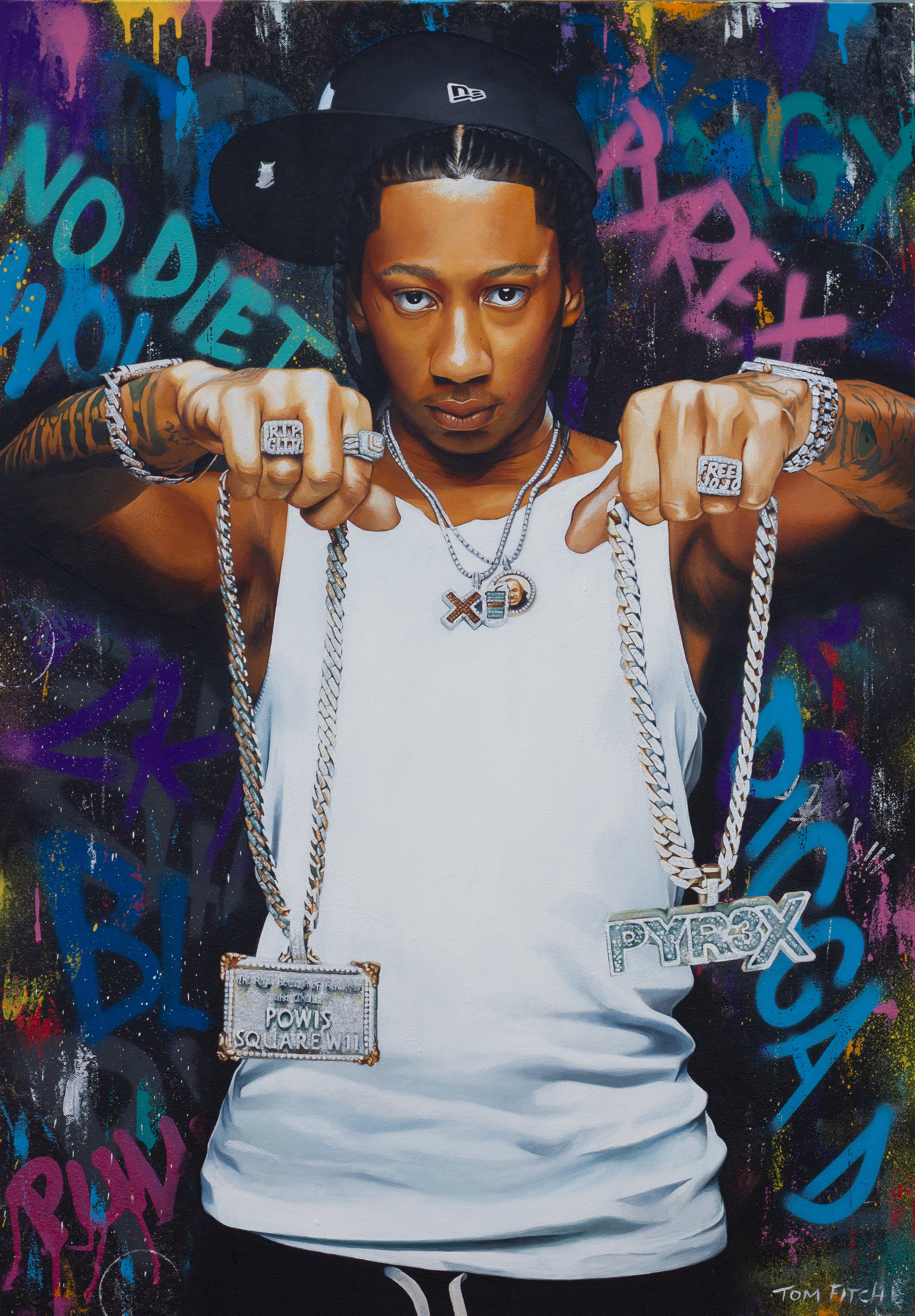 Digga D Modern Graffiti Print Wall Art – Tom Fitch Art